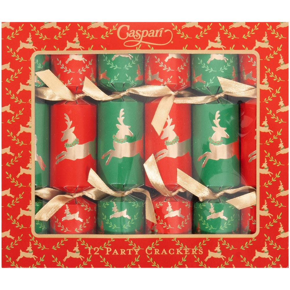 Little Reindeer Celebration Crackers - includes 12 Celebration Cracker – Caspari