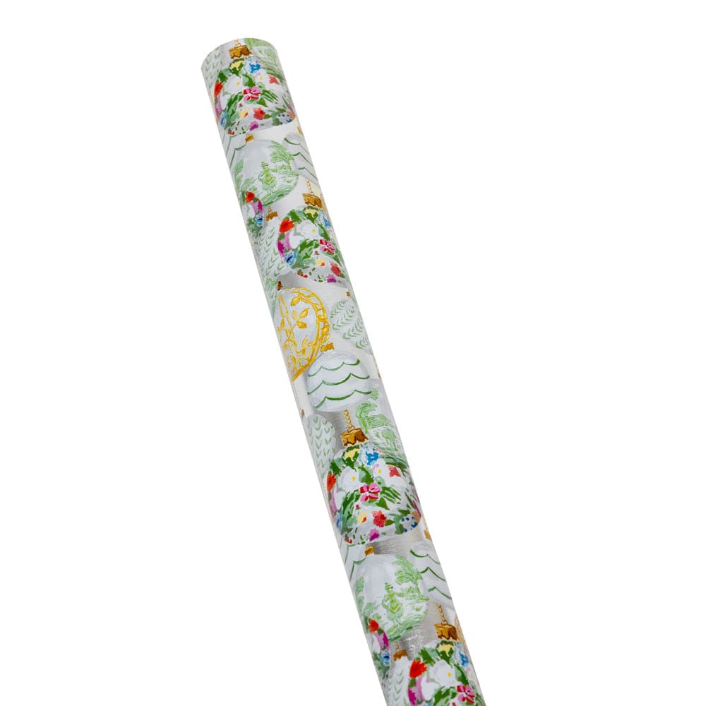 100530RCF, Savannah Silver Foil Embossed Roll Wrap 30 Inchx 6 Ft Foil-2 ...