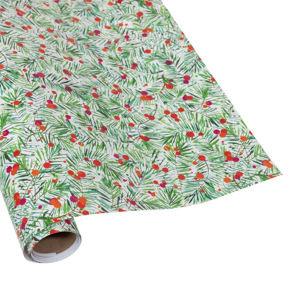Modern Pine Gift Wrap - One 30" x 8' Roll – Caspari