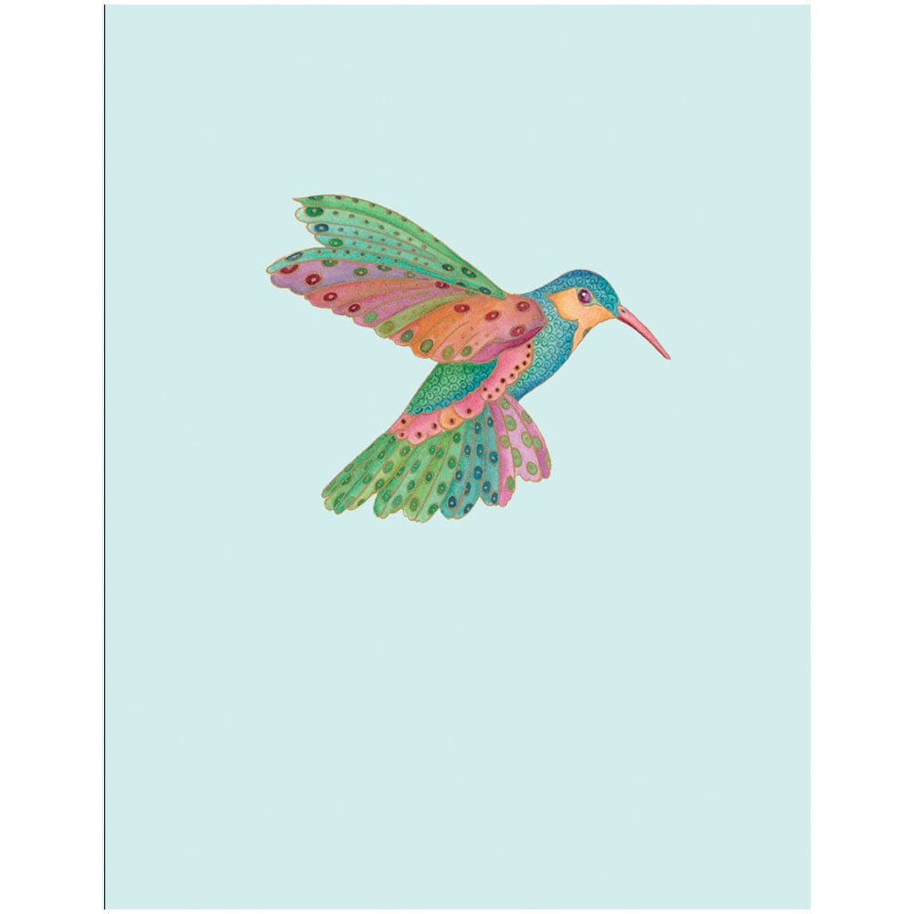 10088ENC, Hummingbird Foil Enclosures 4 Pk-Foil, Any Occasion, Blue ...