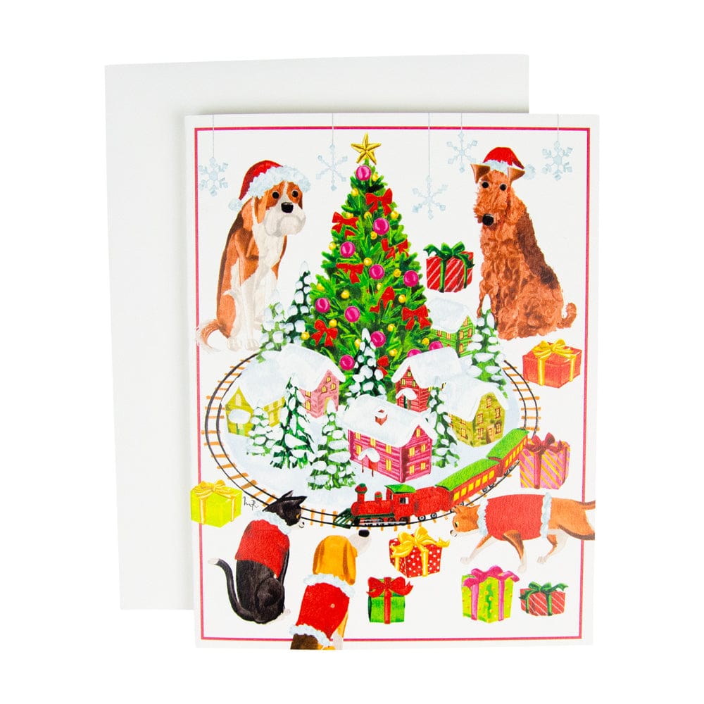Train Christmas Cards