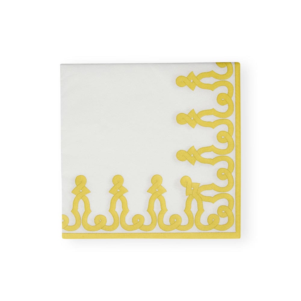 Dessin Passementerie Dijon Paper Linen Dinner Napkins - 12 Per Package ...