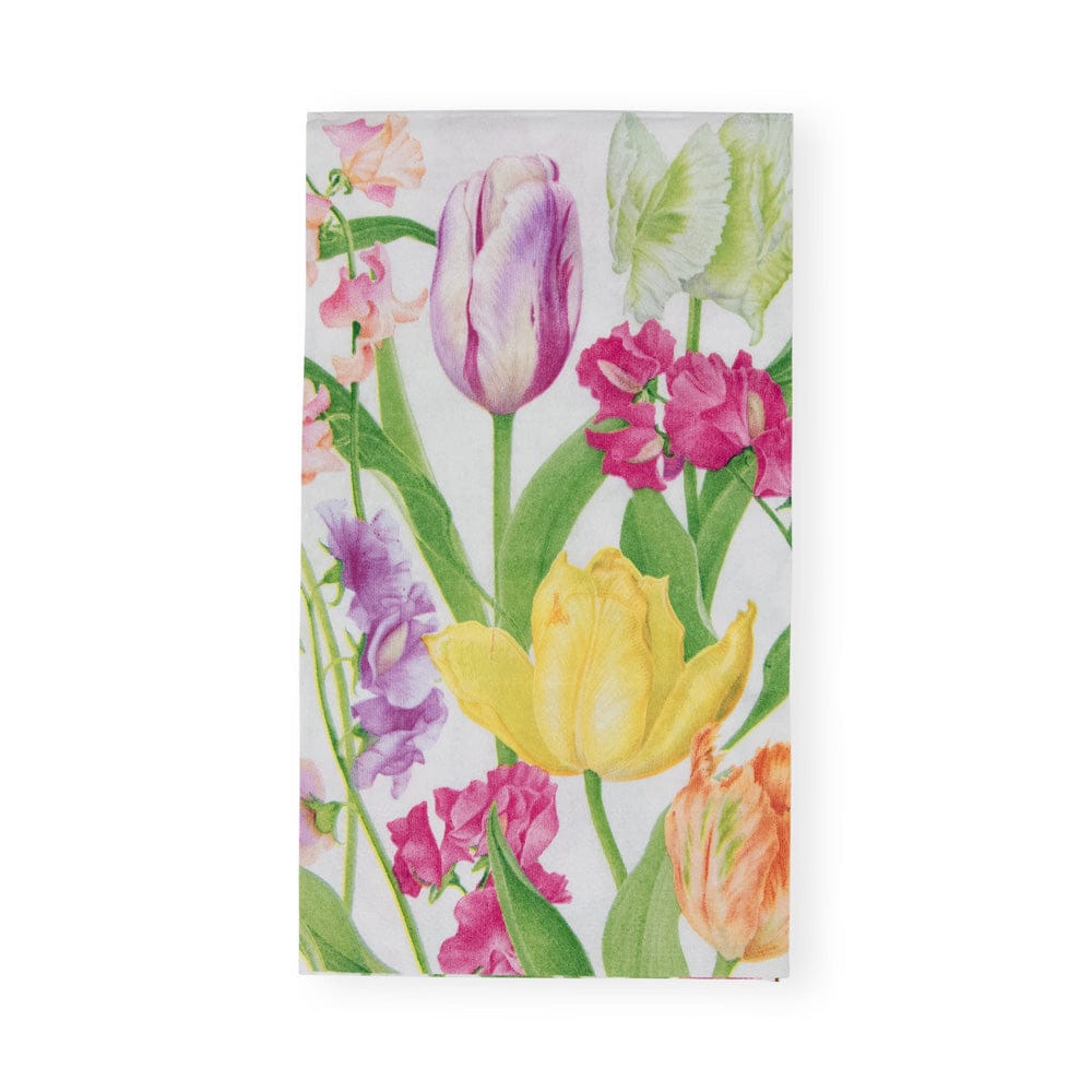 17350G, Spring Flower Show Guest Towel, Easter, Purple, Everyday ...