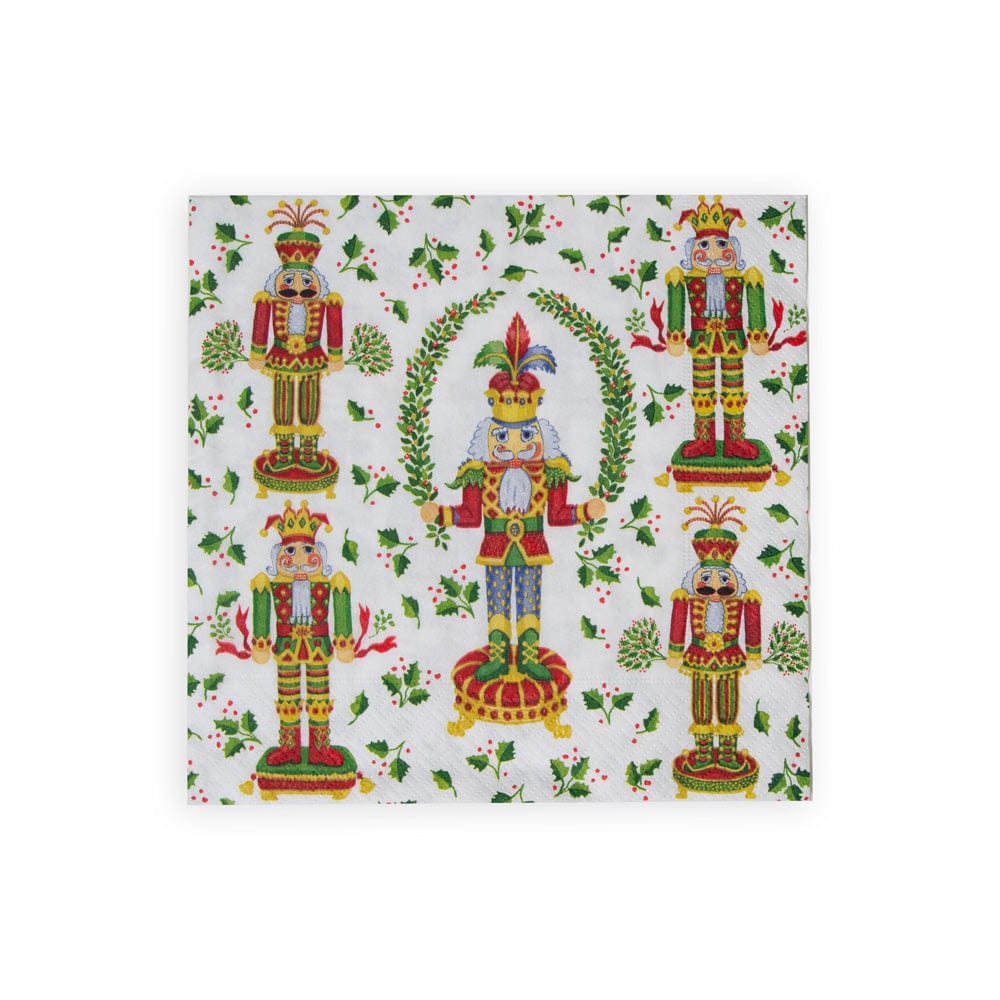 Nutcracker Christmas Napkin Dinner - 20 Per Package – Caspari