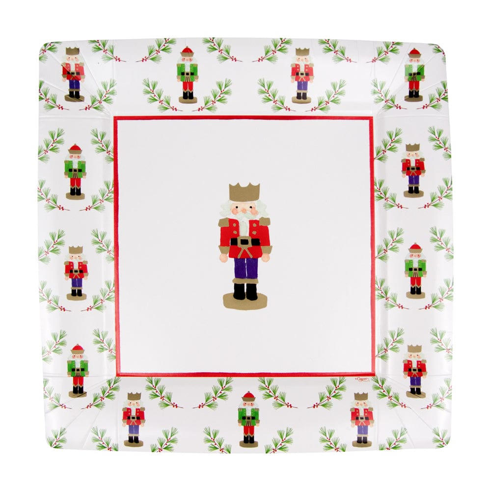 Little Nutcracker Sq Dinner Plates - 8 Per Package – Caspari