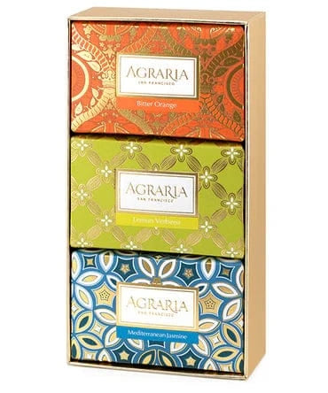 Agraria Luxury Bath Bar Set | Shea Butter and Kukui Oil – Caspari