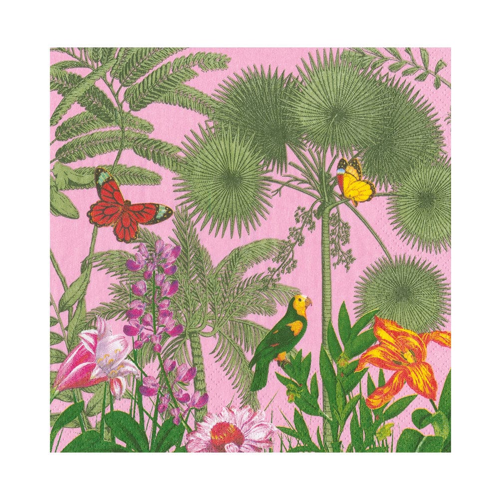 18950L, Paradise Garden Pink Luncheon Napkin - package of 20, Any ...
