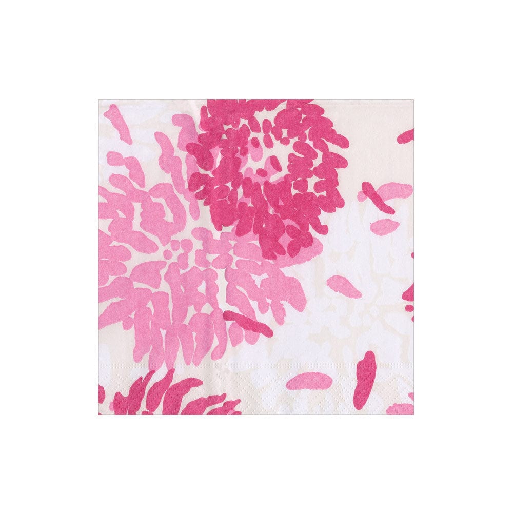 19011C, Chrysanthemum Raspberry Cocktail Napkin - package of 20, Any ...