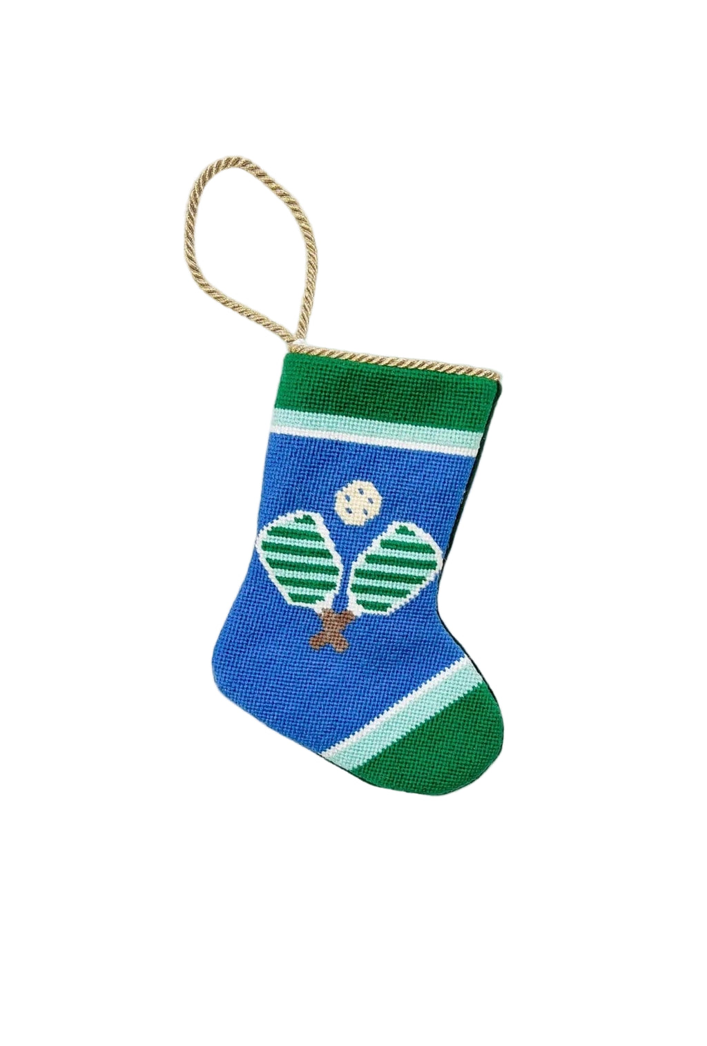 Pickle Palooza Bauble Stocking | Festive Pickleball Gift – Caspari