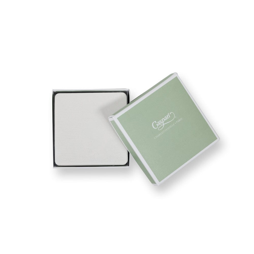 Cream Lizard Coasters - 8 Per Package – Caspari