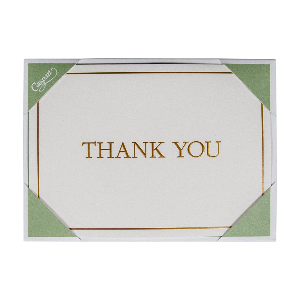 Thank You Gold Embossed Thank You Notes - 8 Note Cards And Envelopes ...