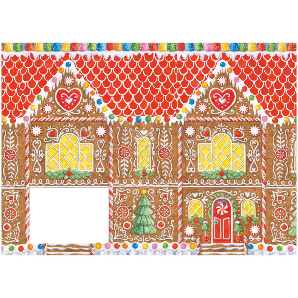 95530, Gingerbread House Blank Greeting Card - 1 card and envelope ...