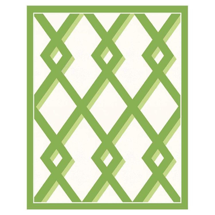 BT112, Trellis Green Bridge Tallies Package 12 In, Any Occasion, Green ...