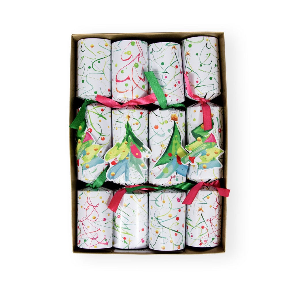 Pop Christmas Crackers | 8 Per Box | Caspari Holiday Decor
