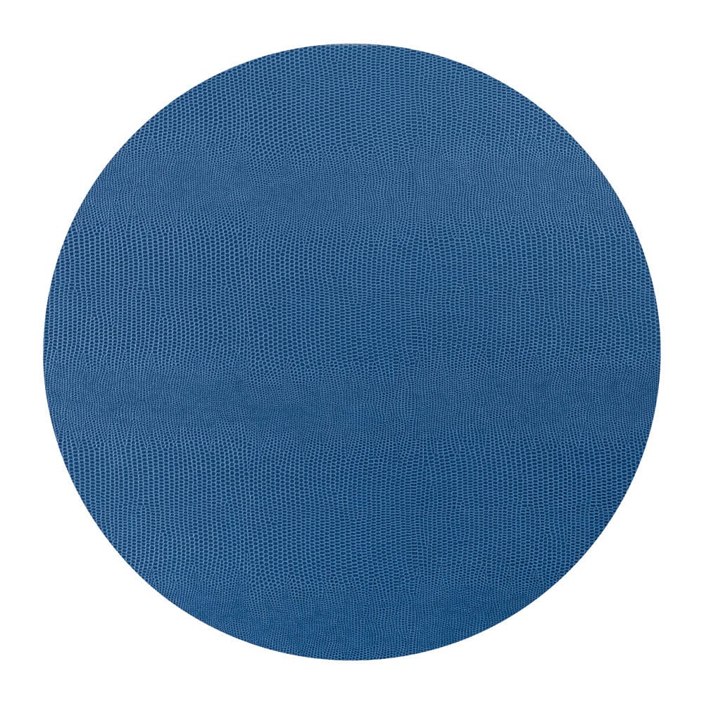 Navy Lizard Felt-Backed Placemat | Durable Table Decor – Caspari