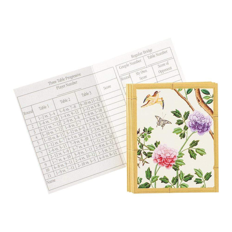 Bridge Gift Sets, Tallies, Score Pads and Playing Cards by Caspari