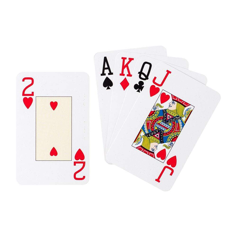 Plaid Large Type Playing Cards - 2 Decks Included – Caspari
