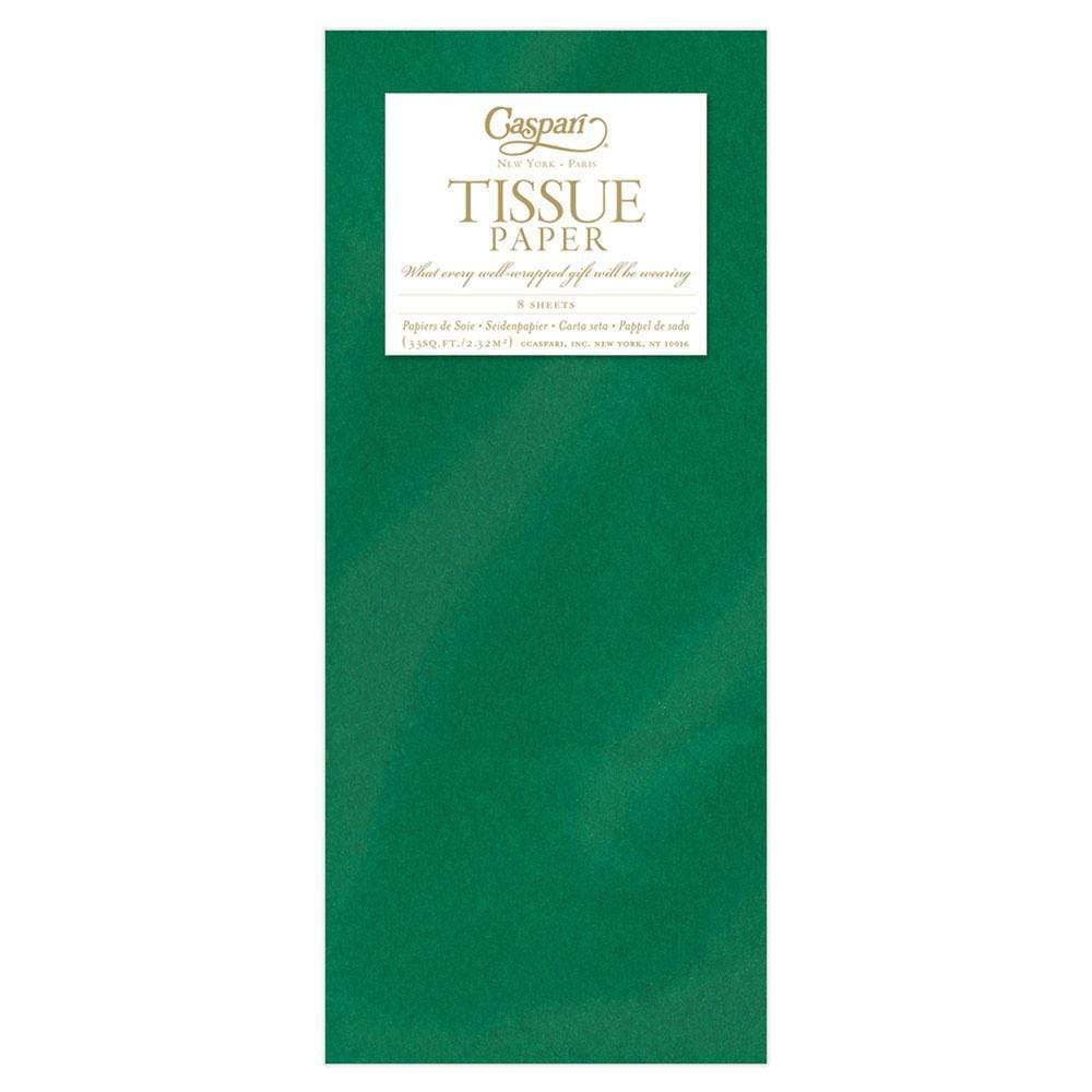 Green Solid Tissue Paper | 8 Sheets | Holiday Gift Wrap – Caspari
